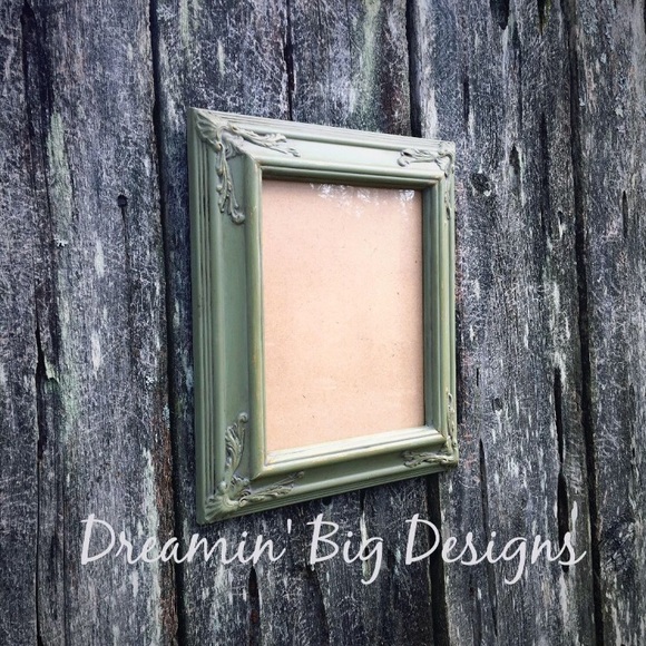 Dreamin’ Big Designs | Accents | Nantucket Green Hand Painted 8x Frame ...